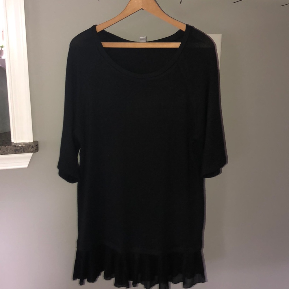 Made For Impulse Tunic With Pleated Bottom - Gem